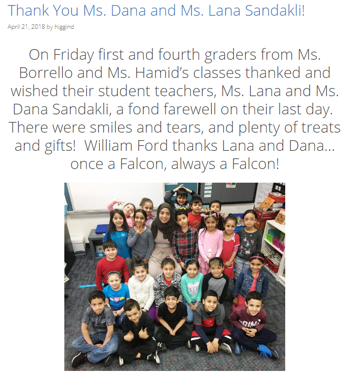 Mrs. Hamid's 4th Grade – Dearborn Public Schools