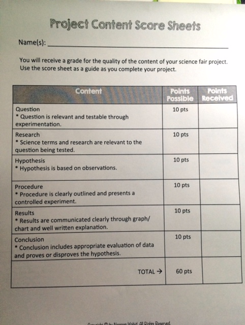 Mrs Hussein 6th Grade Blog Science Project Rubric 1 mrs-hussein-6th-grade-blog-science-project-rubric-1