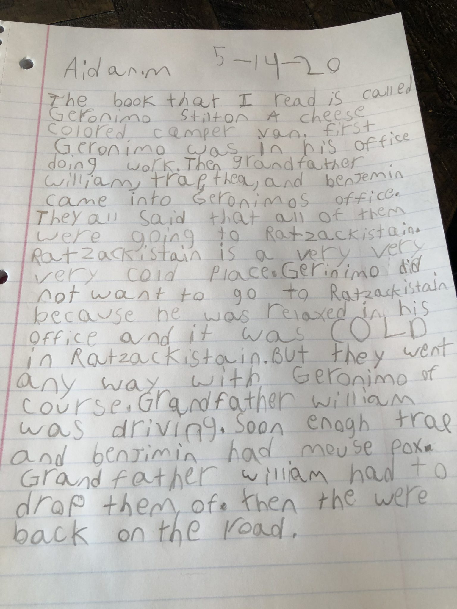 Read to Self Writing | Mrs. Alabakoff's 4th/5th Grade