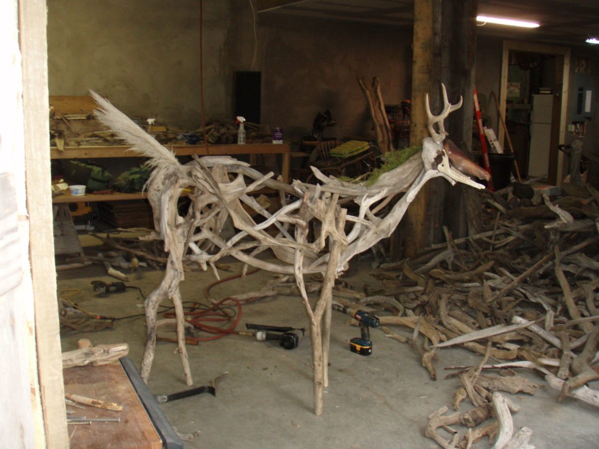 Nature Found Object Sculpture Examples – Aquino Design Class