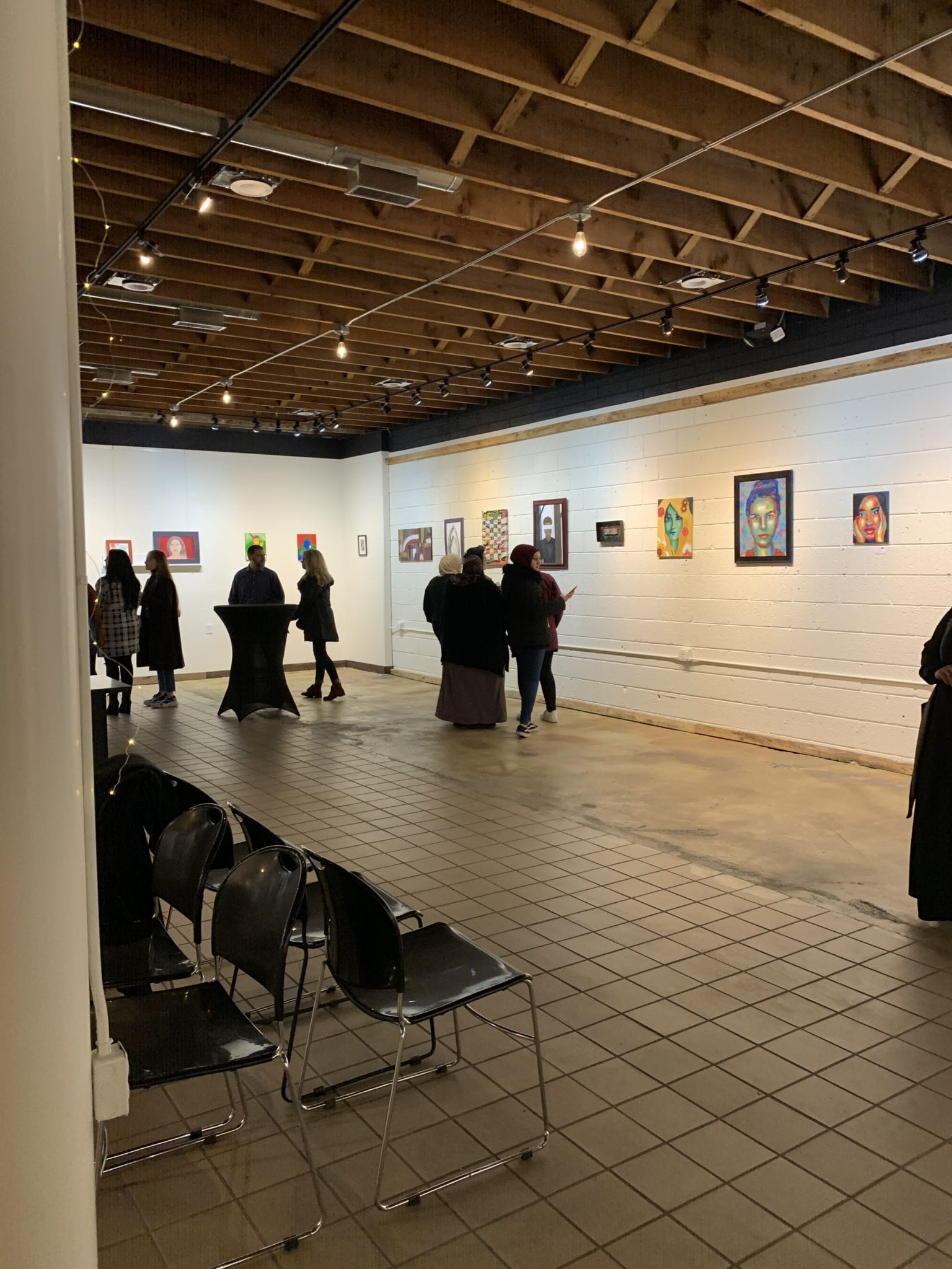 Black Box Gallery opening a success! | Art Department