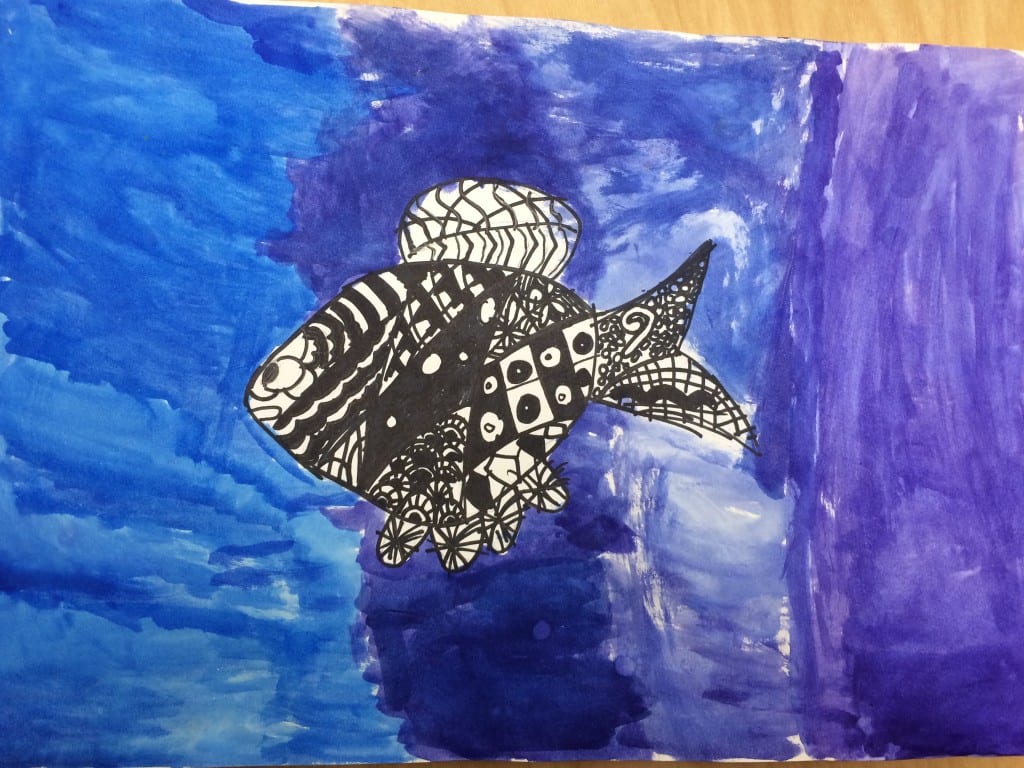5th Grade ZenDoodle Animals – Art With Ms. Bruce