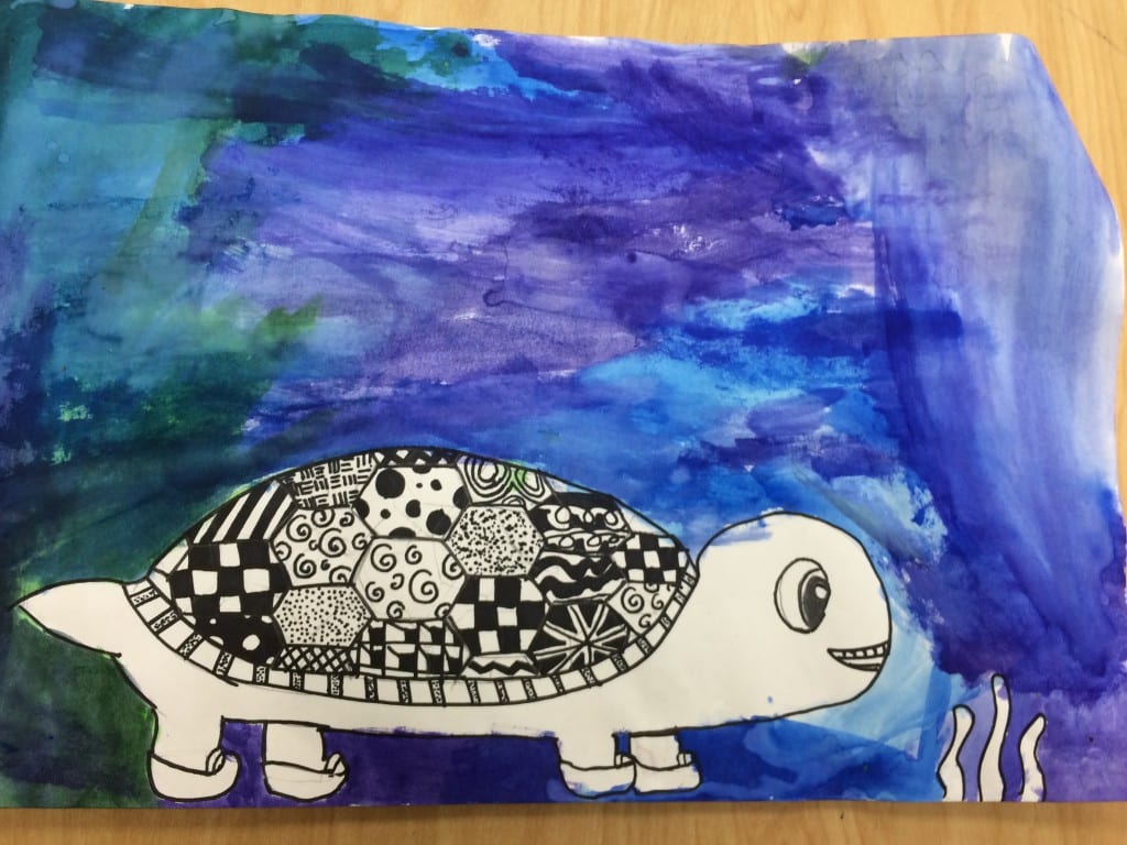 5th Grade ZenDoodle Animals – Art With Ms. Bruce