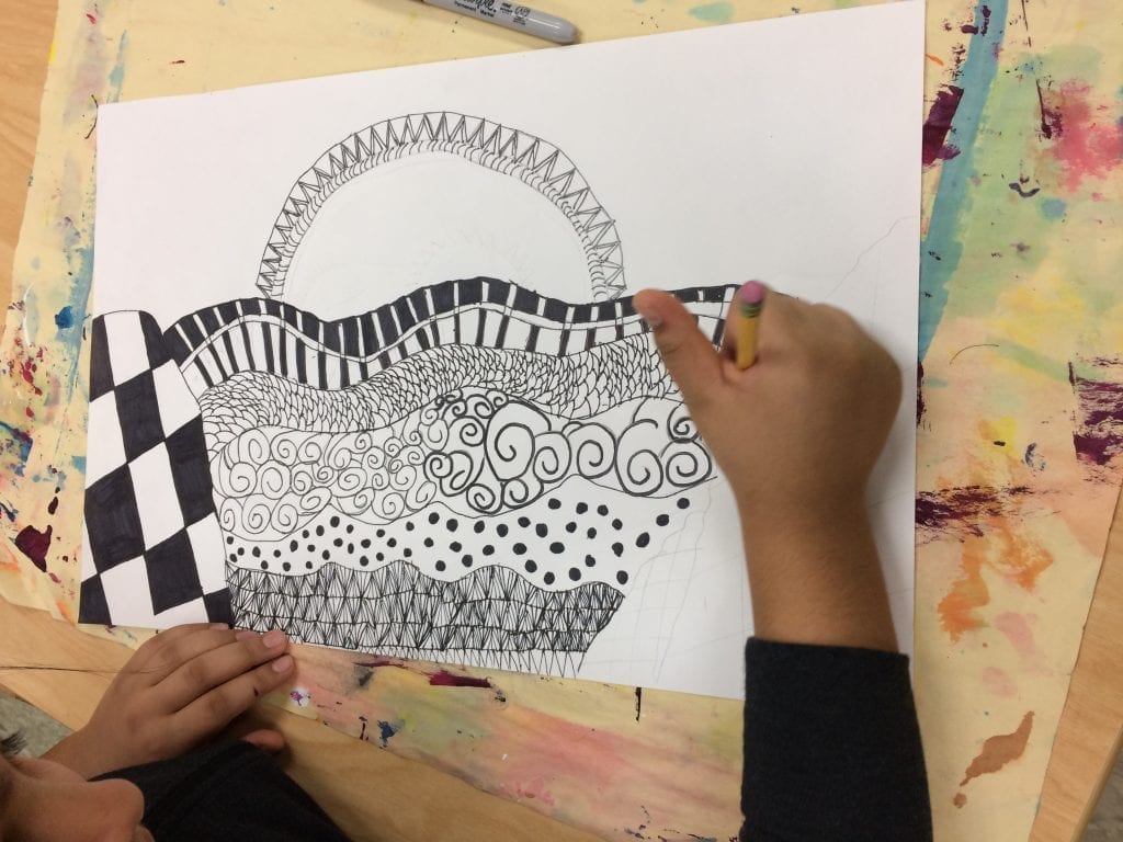 Fourth Grade Zentangle Landscapes – Art With Ms. Bruce