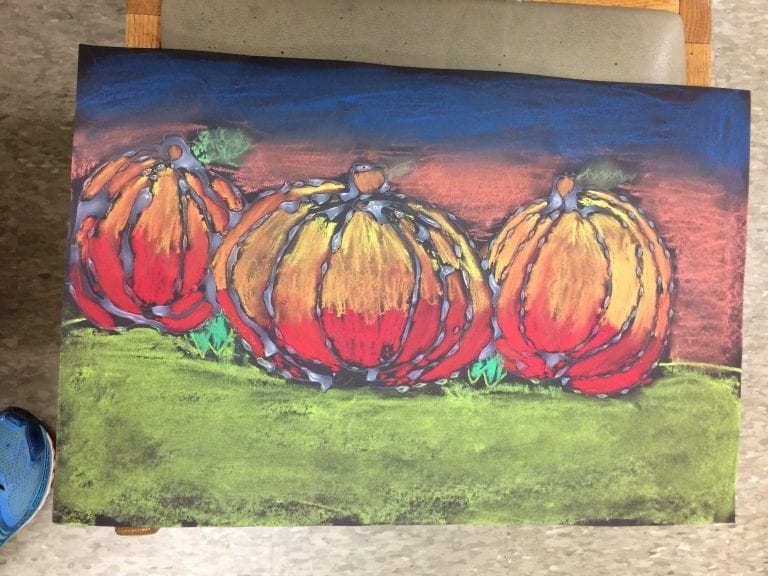 Third Grade Pumpkins with Value – Art With Ms. Bruce
