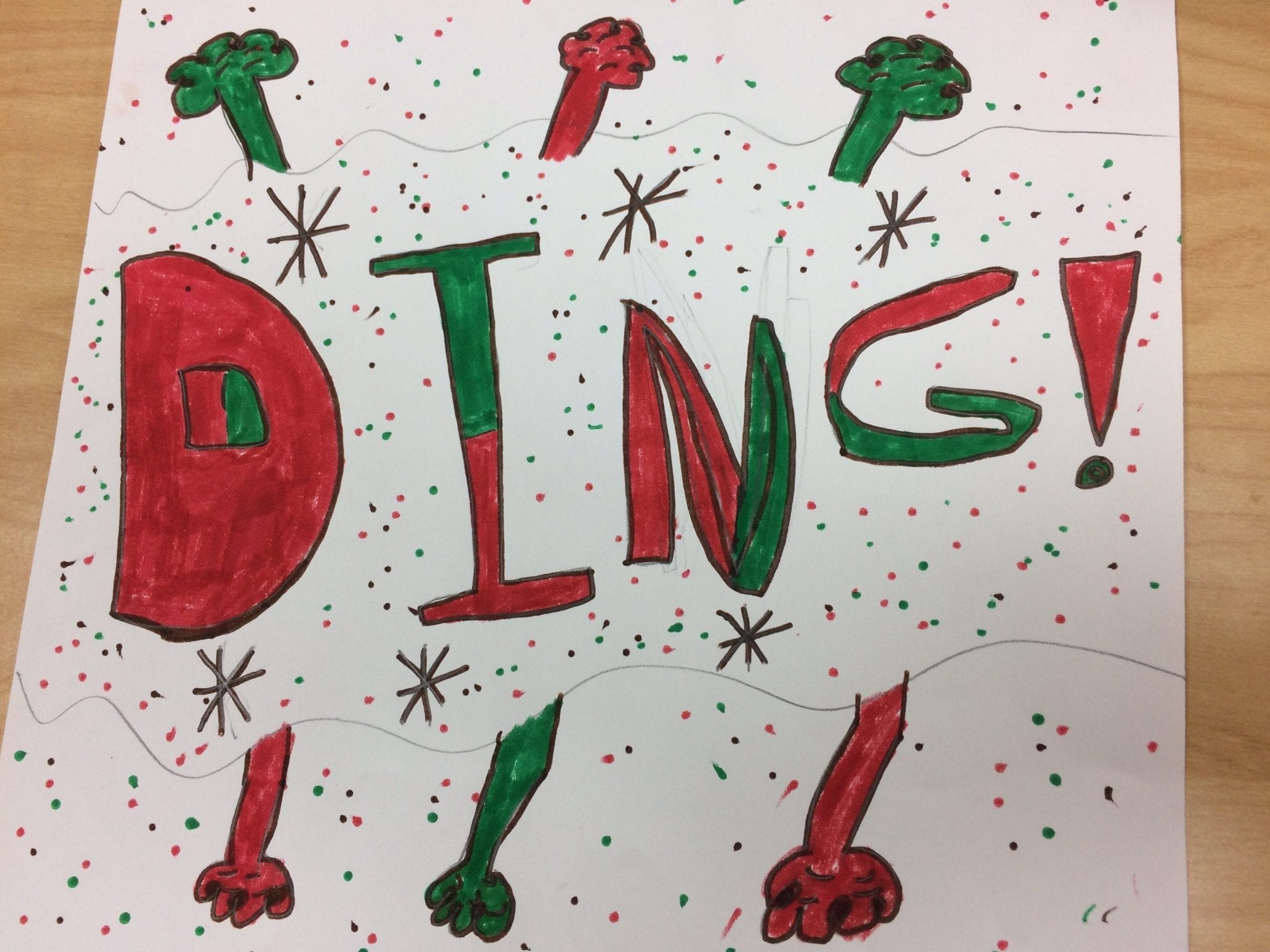 Third Grade Word Art – Art With Ms. Bruce