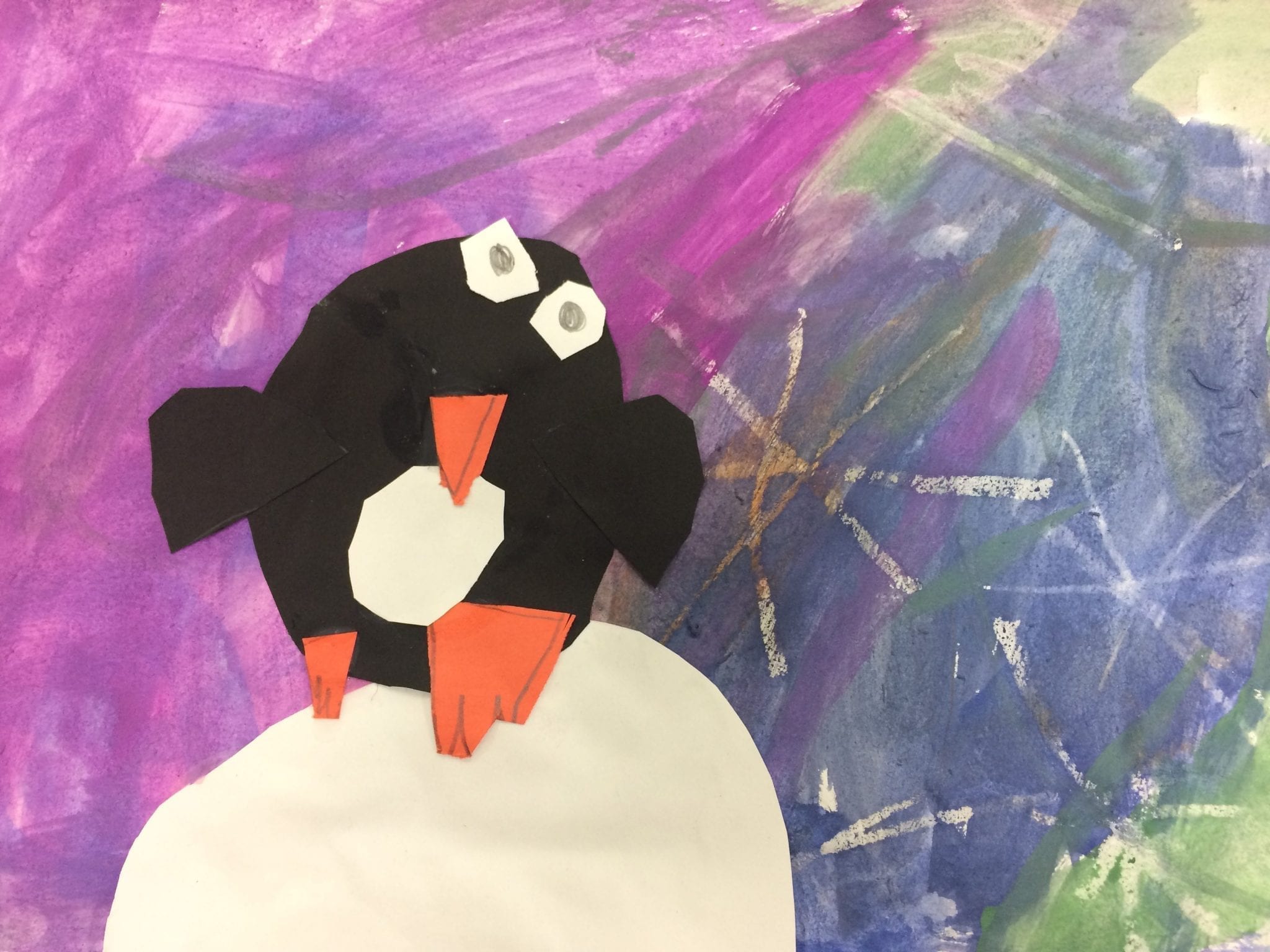 Kindergarten Penguin Collages – Art With Ms. Bruce
