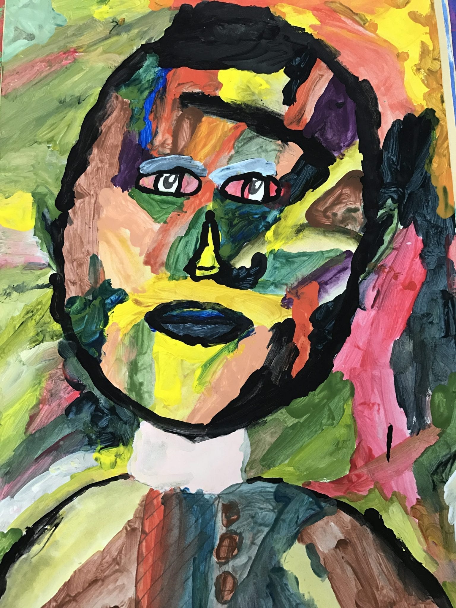 Fourth Grade Fauvist Self-Portraits – Art With Ms. Bruce