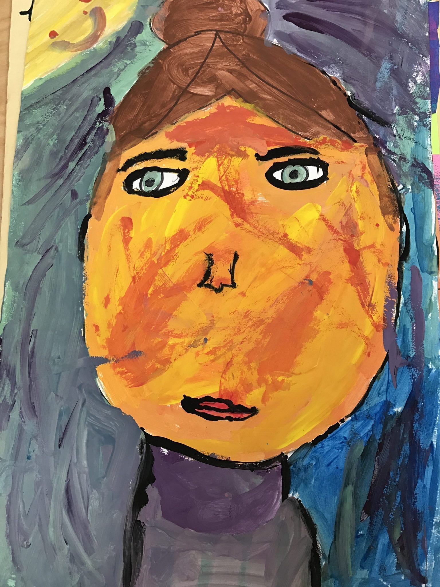 Fourth Grade Fauvist Self-Portraits – Art With Ms. Bruce