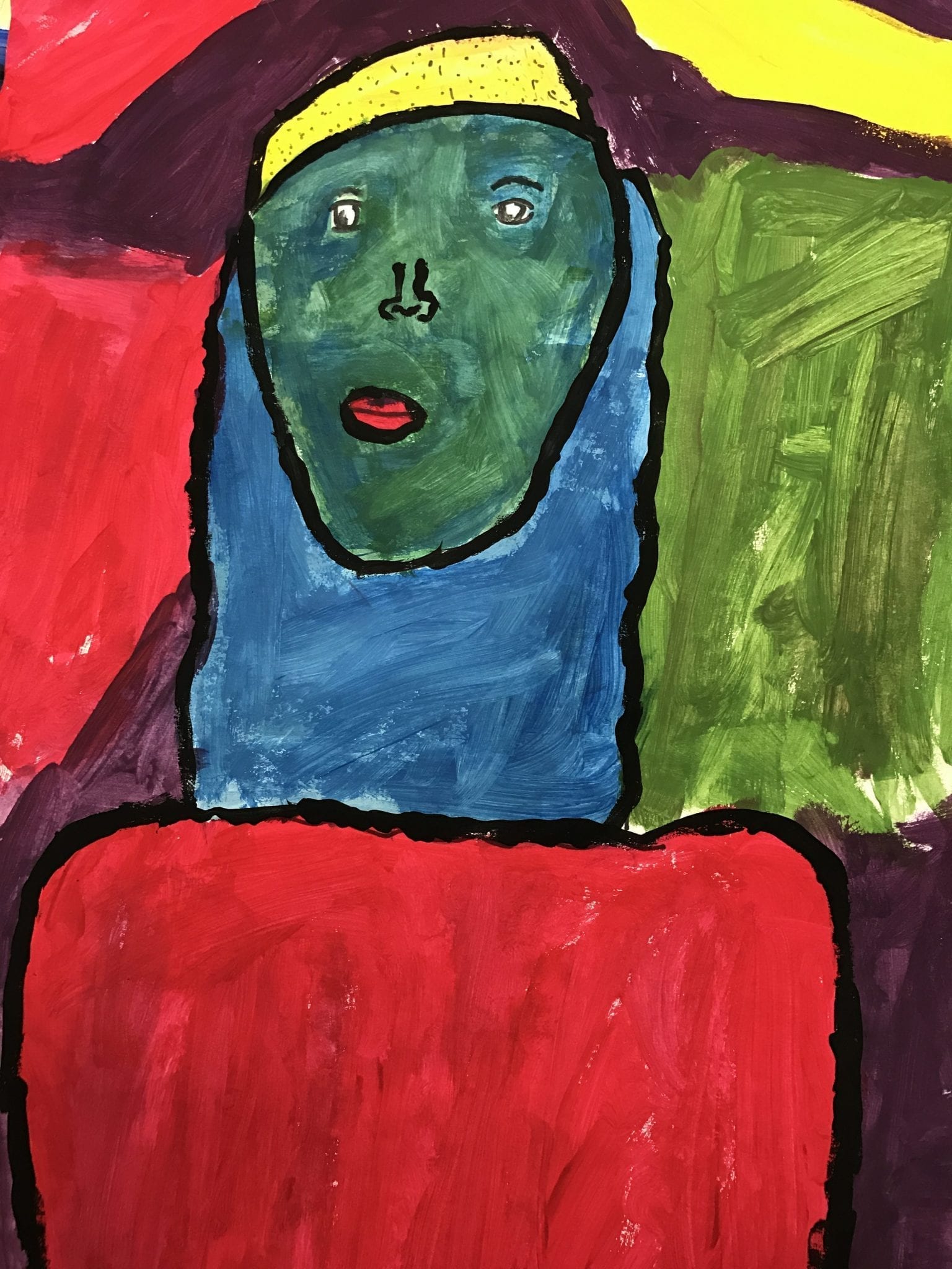 Fourth Grade Fauvist Self-Portraits – Art With Ms. Bruce