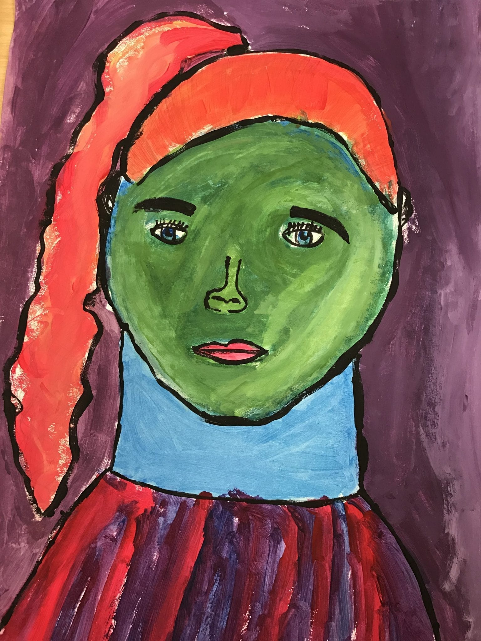Fourth Grade Fauvist Self-Portraits – Art With Ms. Bruce