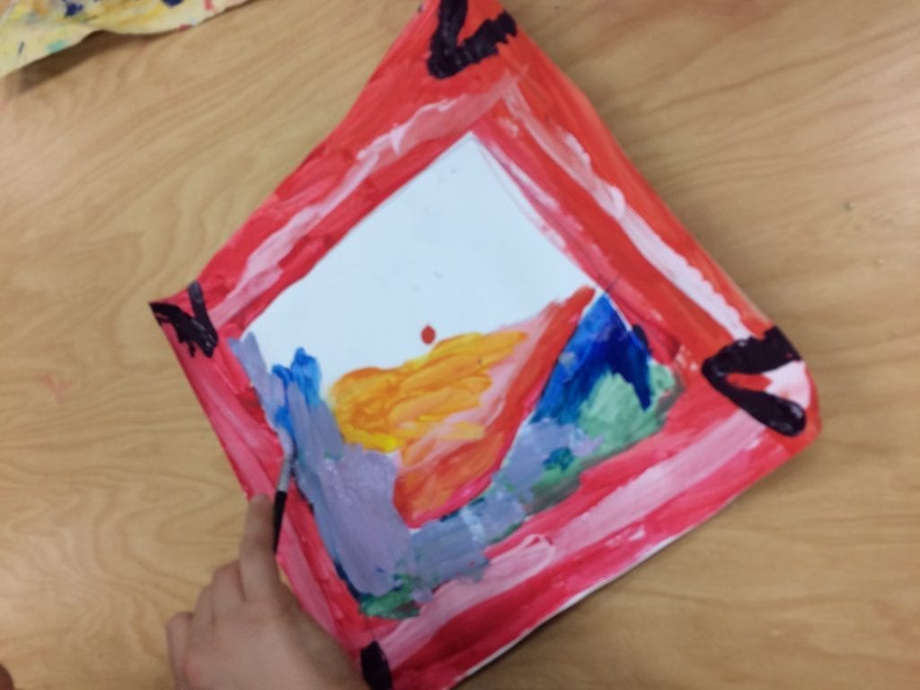 Third Grade Peter Max Hearts – Art With Ms. Bruce