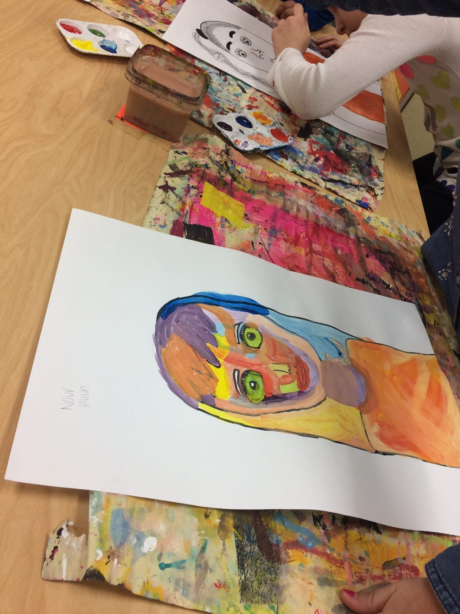 Fourth Grade Fauvist Self-Portraits – Art With Ms. Bruce