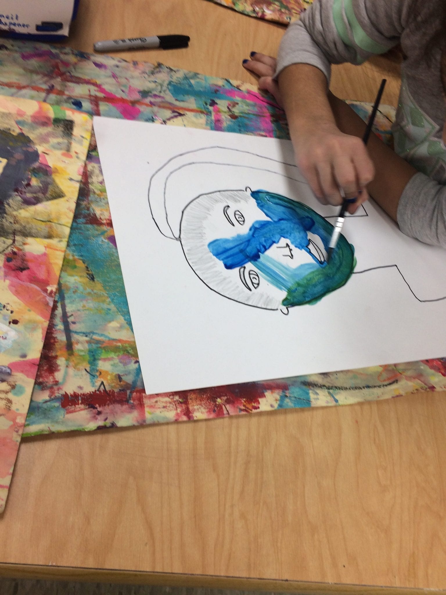 Fourth Grade Fauvist Self-Portraits – Art With Ms. Bruce