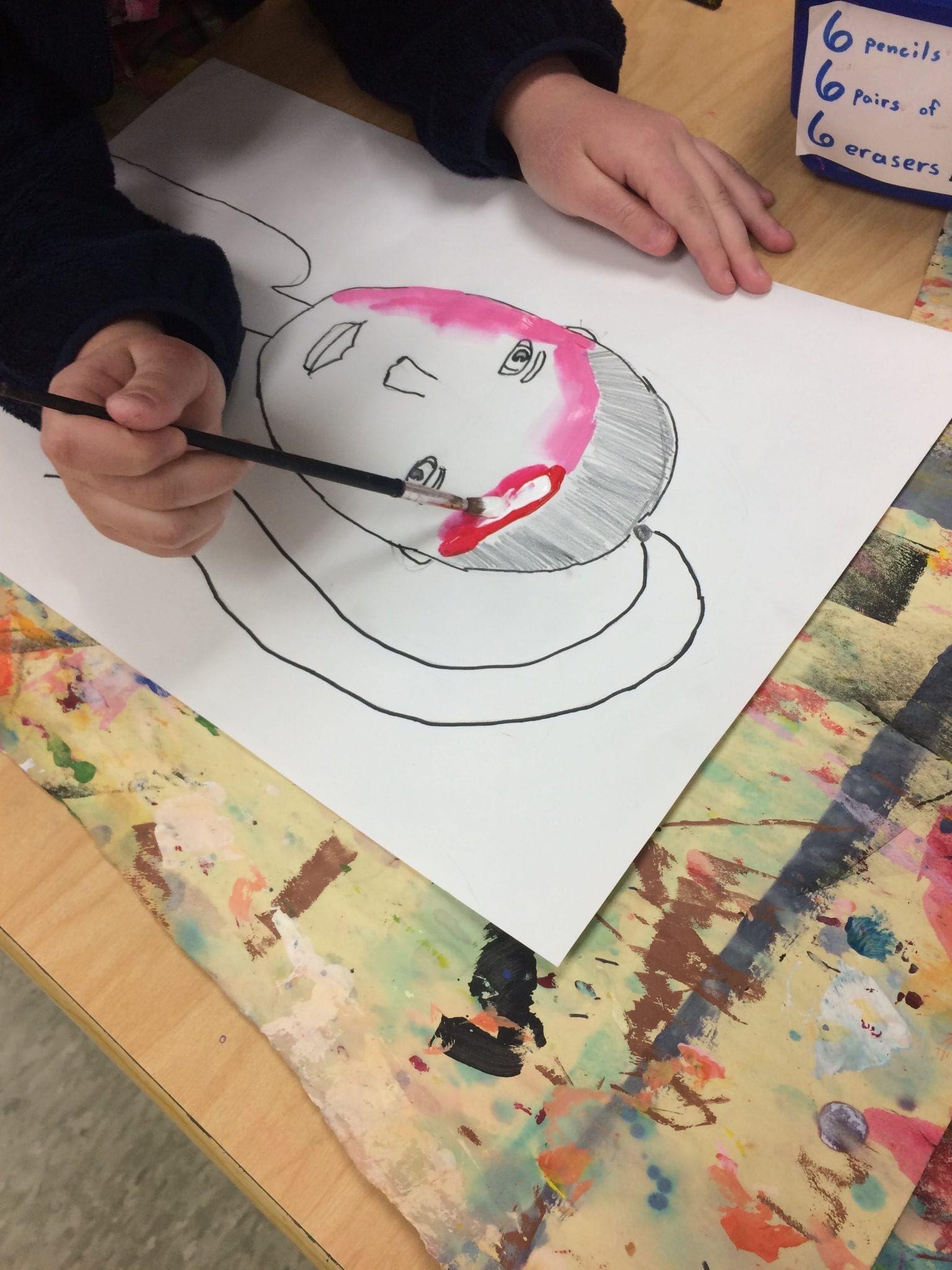 Fourth Grade Fauvist Self-Portraits – Art With Ms. Bruce