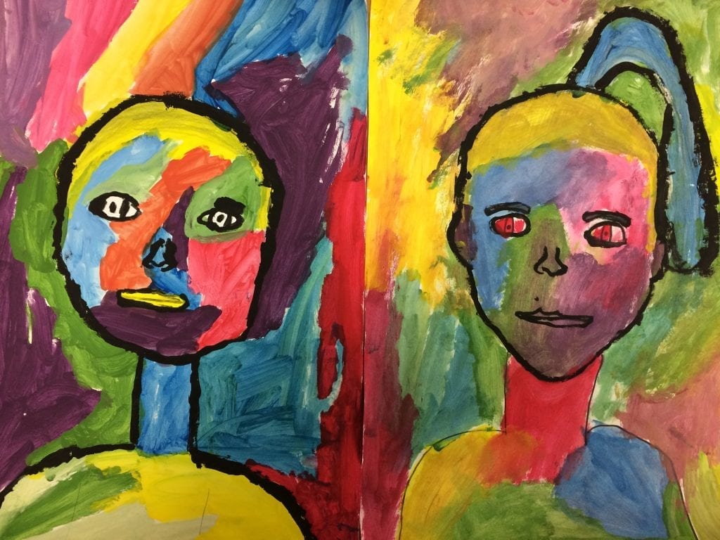 Fourth Grade Fauvist Self-Portraits – Art With Ms. Bruce