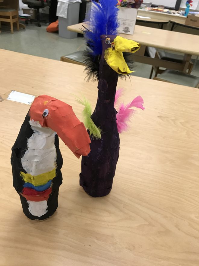 Third Grade Crazy Bird Sculptures – Art With Ms. Bruce