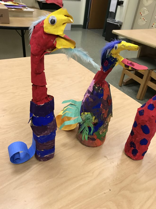 Third Grade Crazy Bird Sculptures – Art With Ms. Bruce