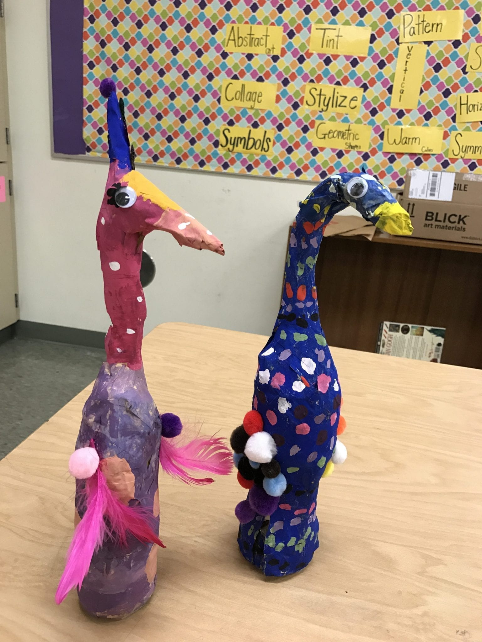 Third Grade Crazy Bird Sculptures – Art With Ms. Bruce