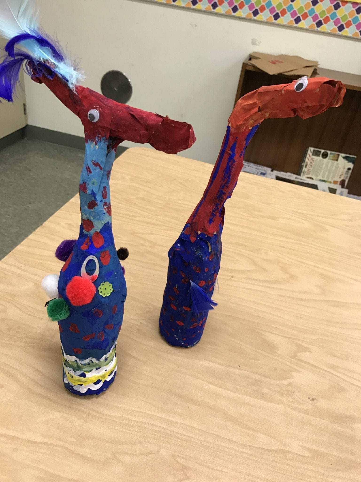 Third Grade Crazy Bird Sculptures – Art With Ms. Bruce