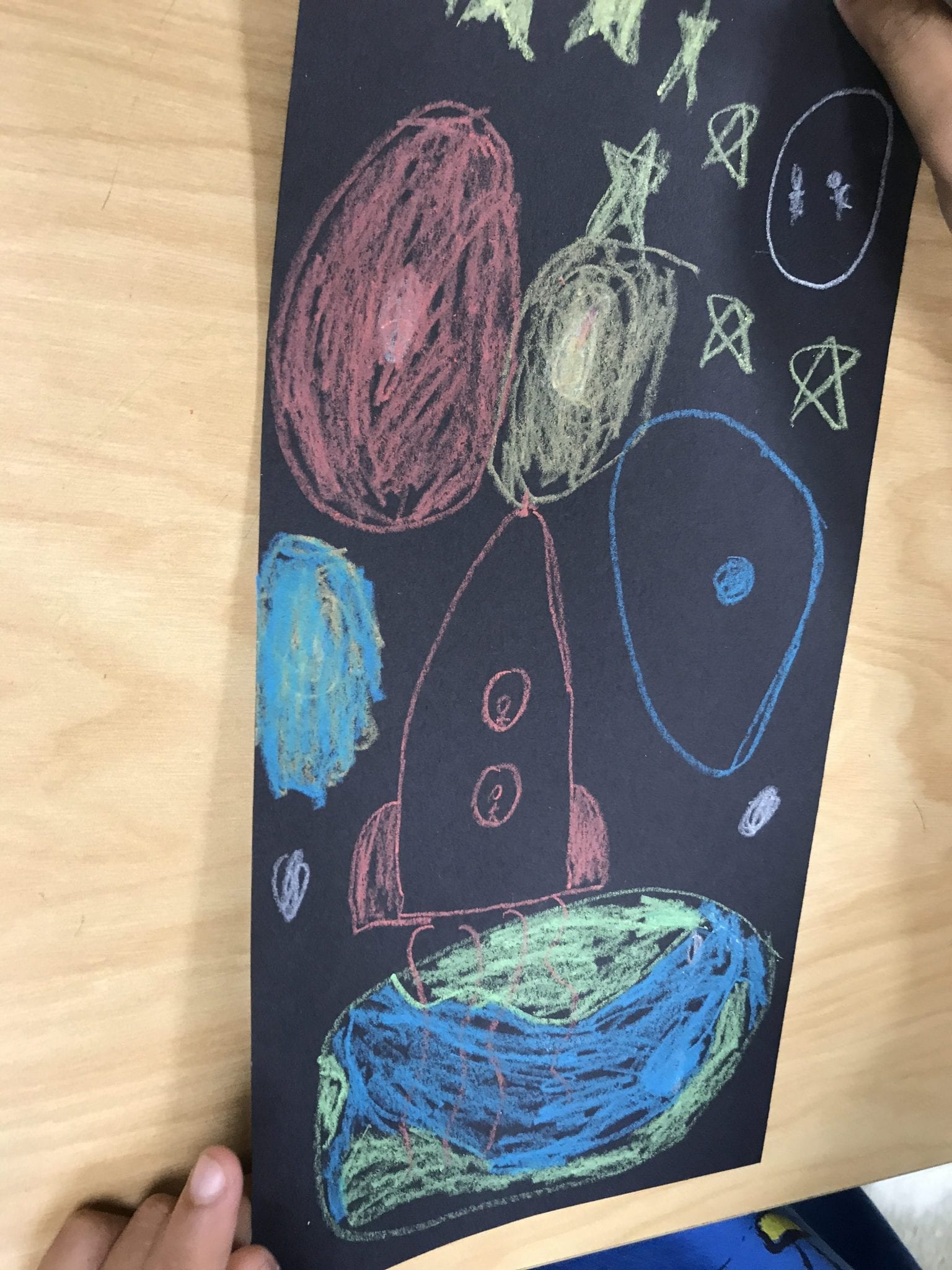 First Grade Rocket Ships – Art With Ms. Bruce