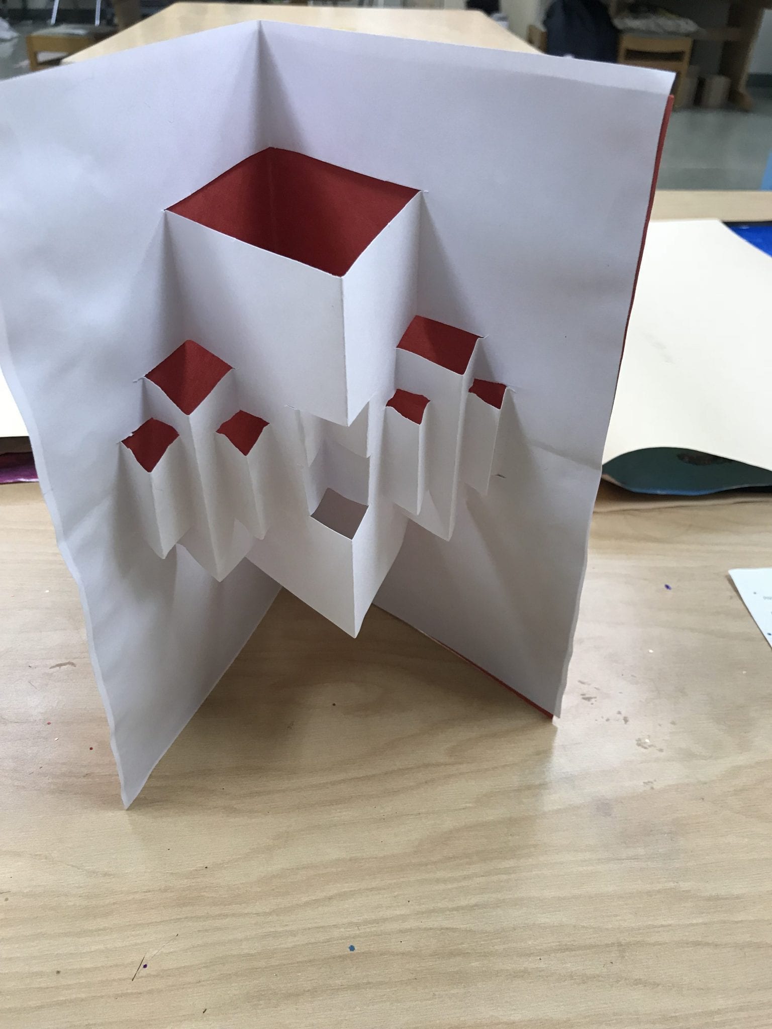 Fifth Grade Paper Pop-Up Sculptures – Art With Ms. Bruce