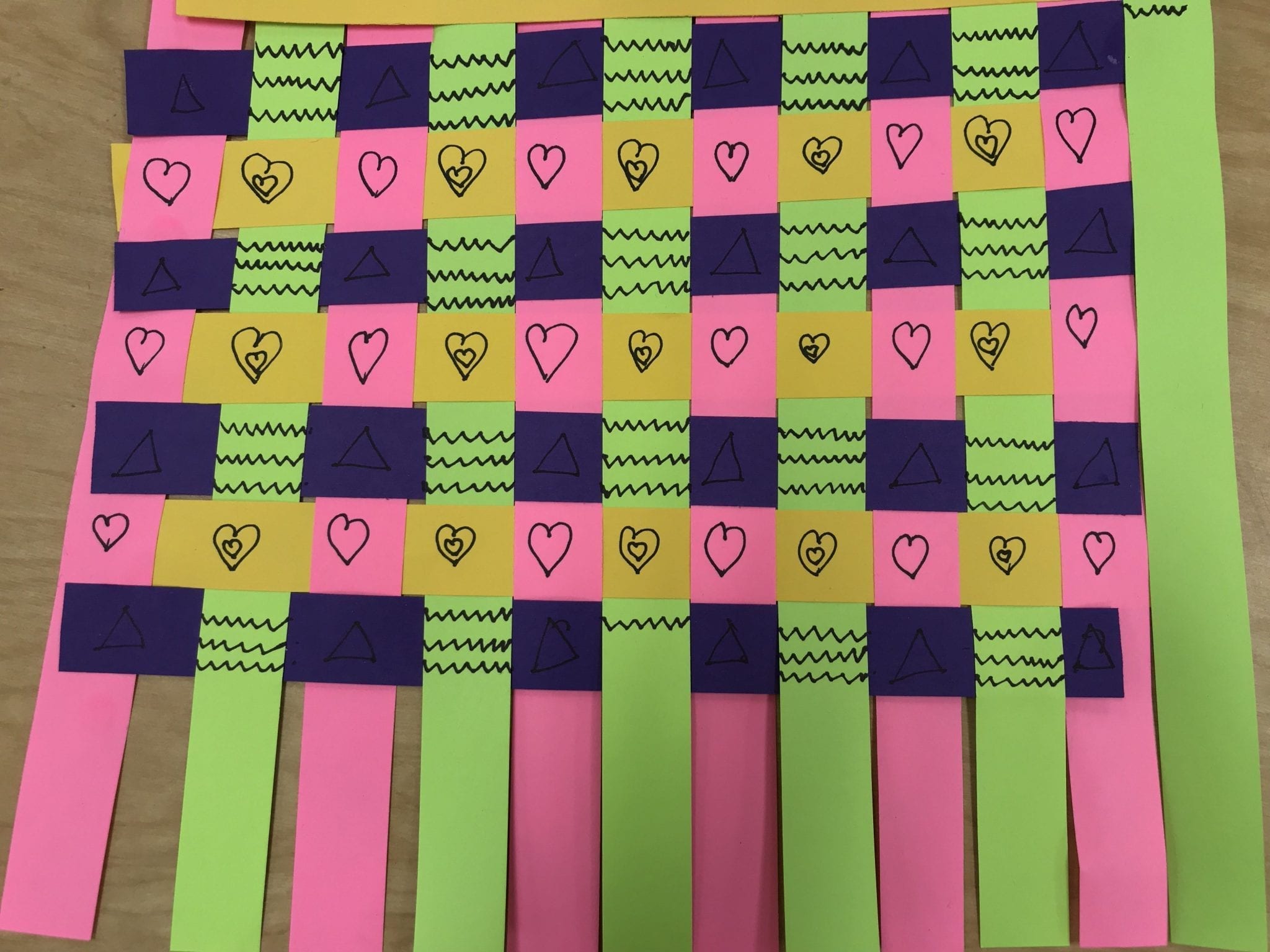 First Grade Banig Mat Weavings – Art With Ms. Bruce