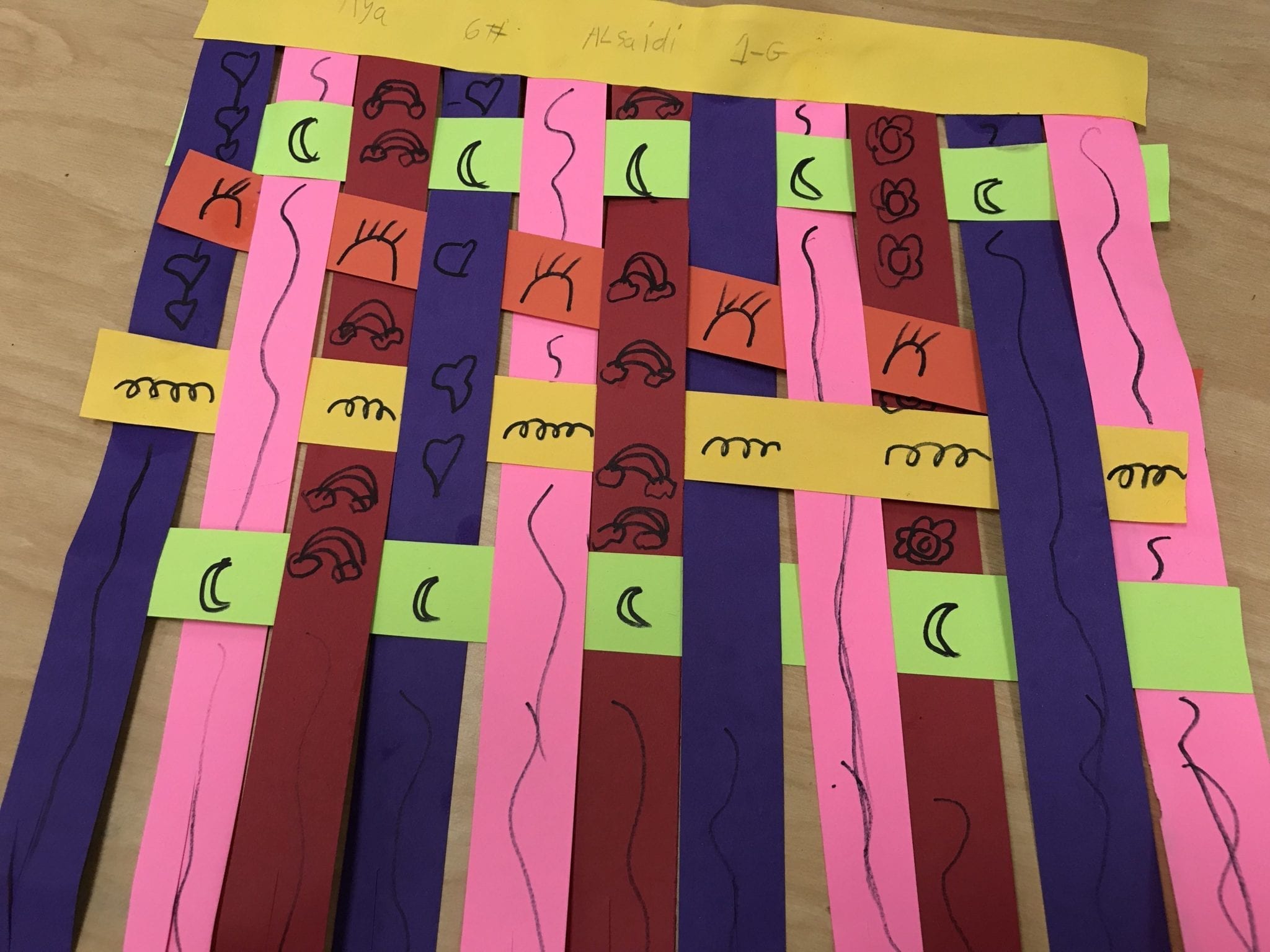 First Grade Banig Mat Weavings – Art With Ms. Bruce