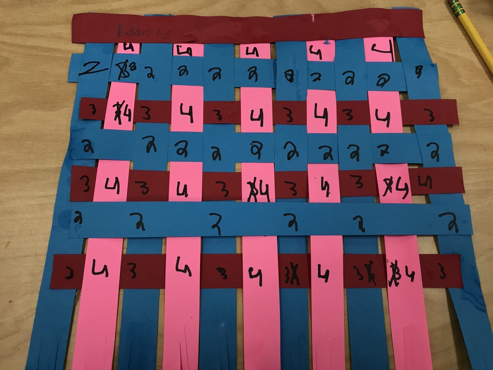 First Grade Banig Mat Weavings – Art With Ms. Bruce