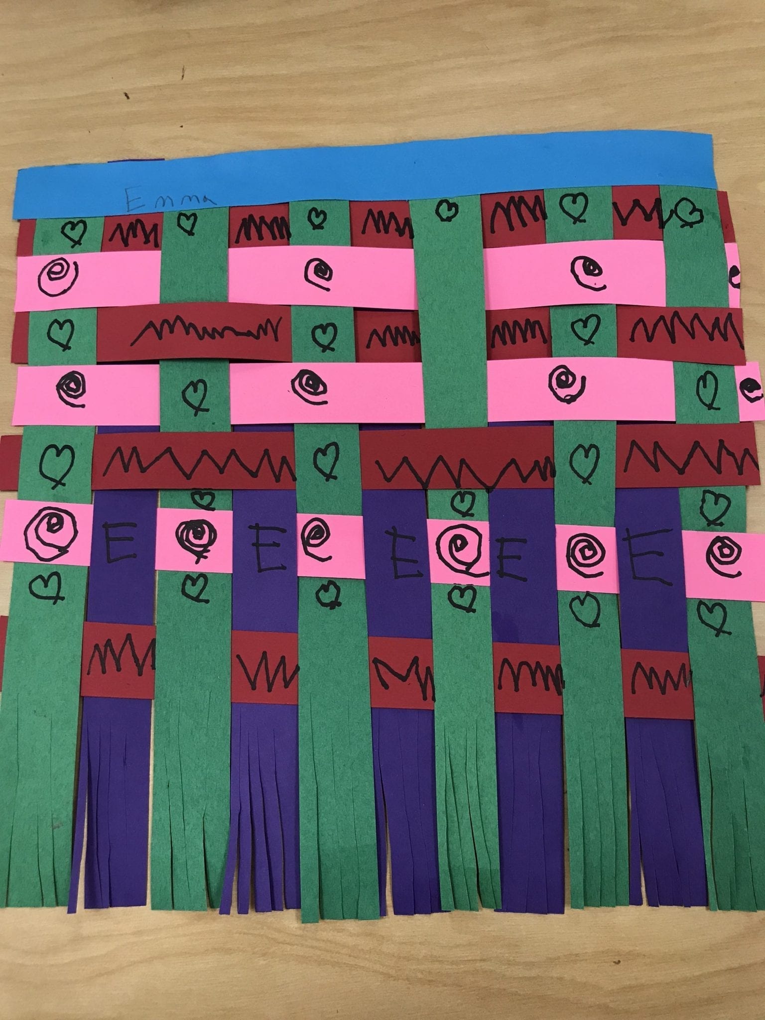 First Grade Banig Mat Weavings – Art With Ms. Bruce