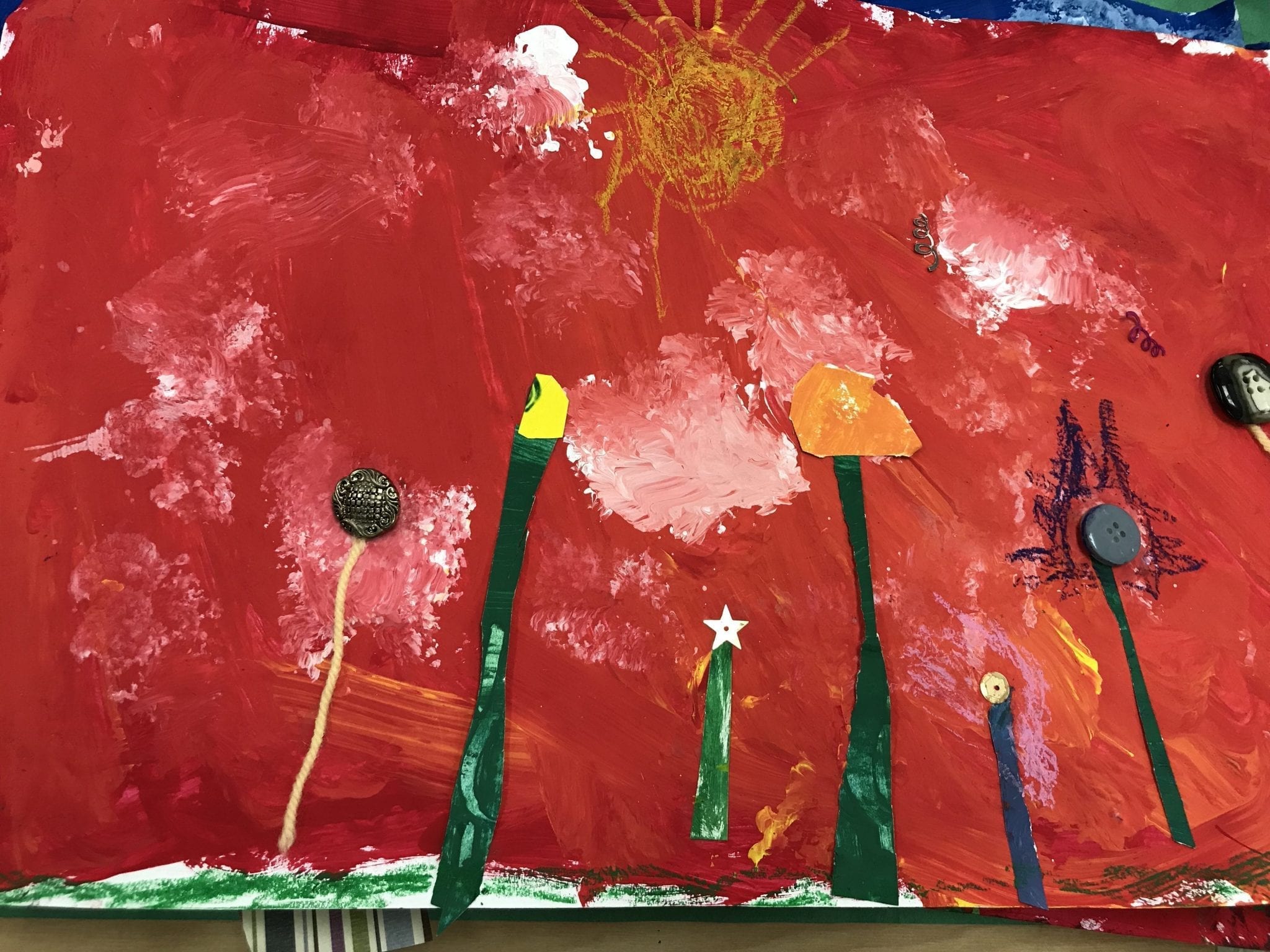 Kindergarten Spring Collages – Art With Ms. Bruce