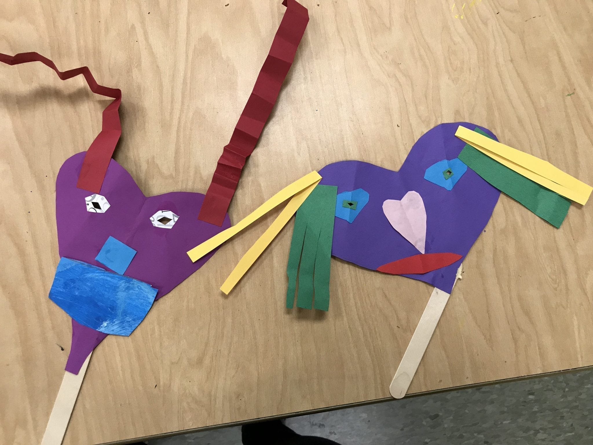 First Grade Symmetry Masks – Art With Ms. Bruce