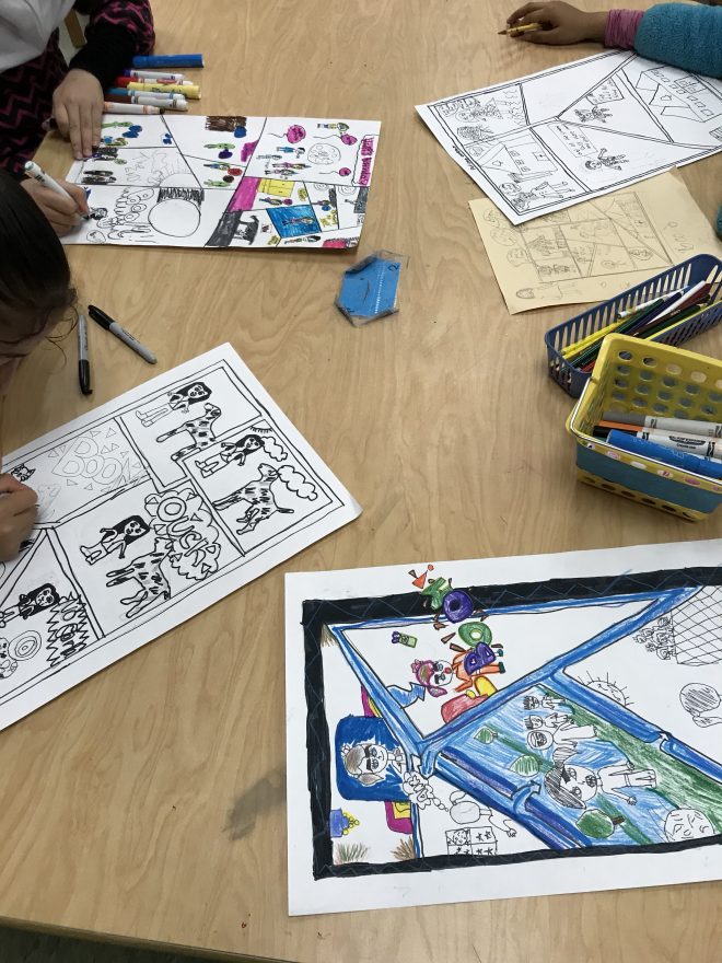 Fourth Grade Comics – Art With Ms. Bruce