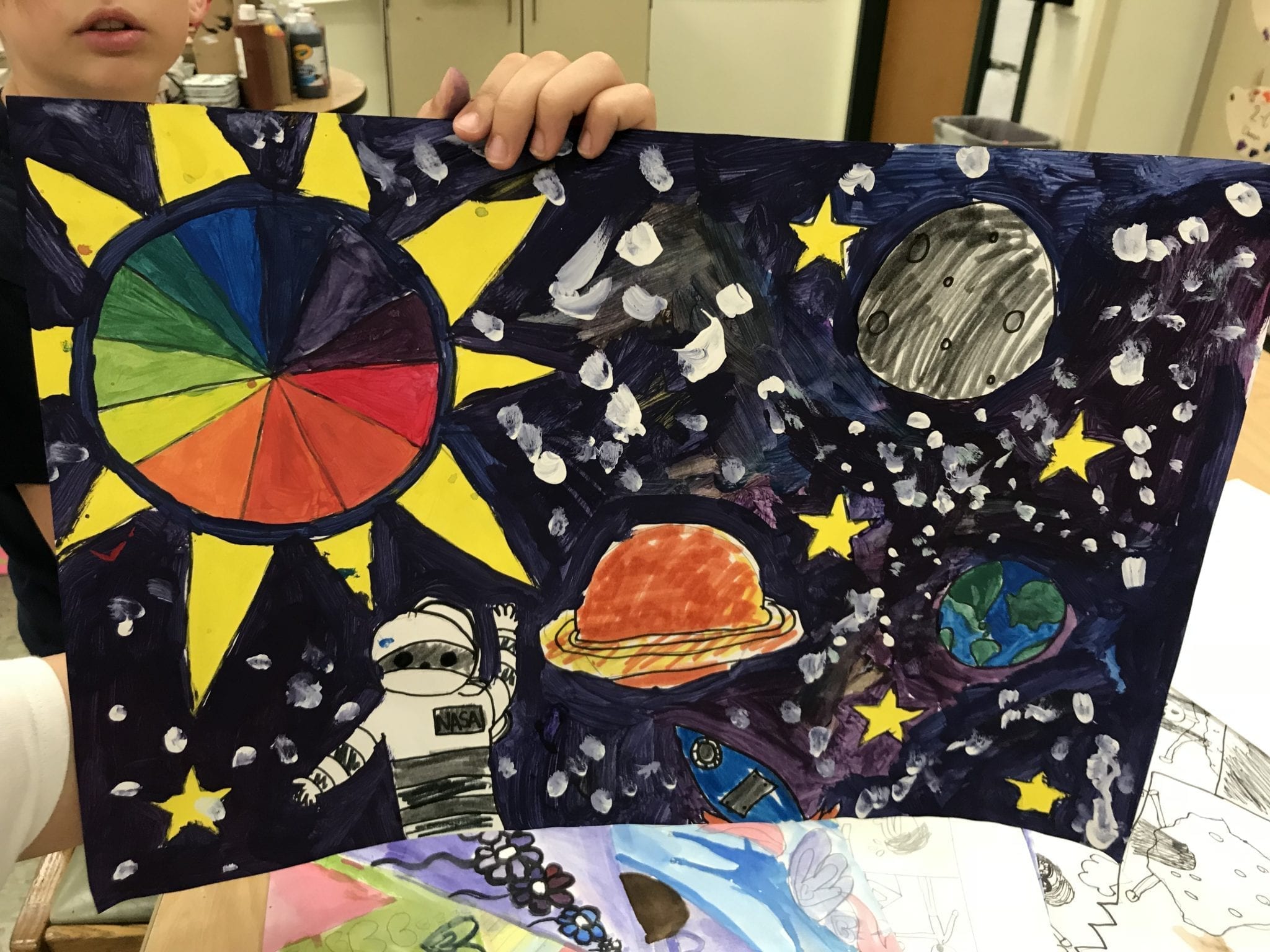 Fourth Grade Creative Color Wheels – Art With Ms. Bruce