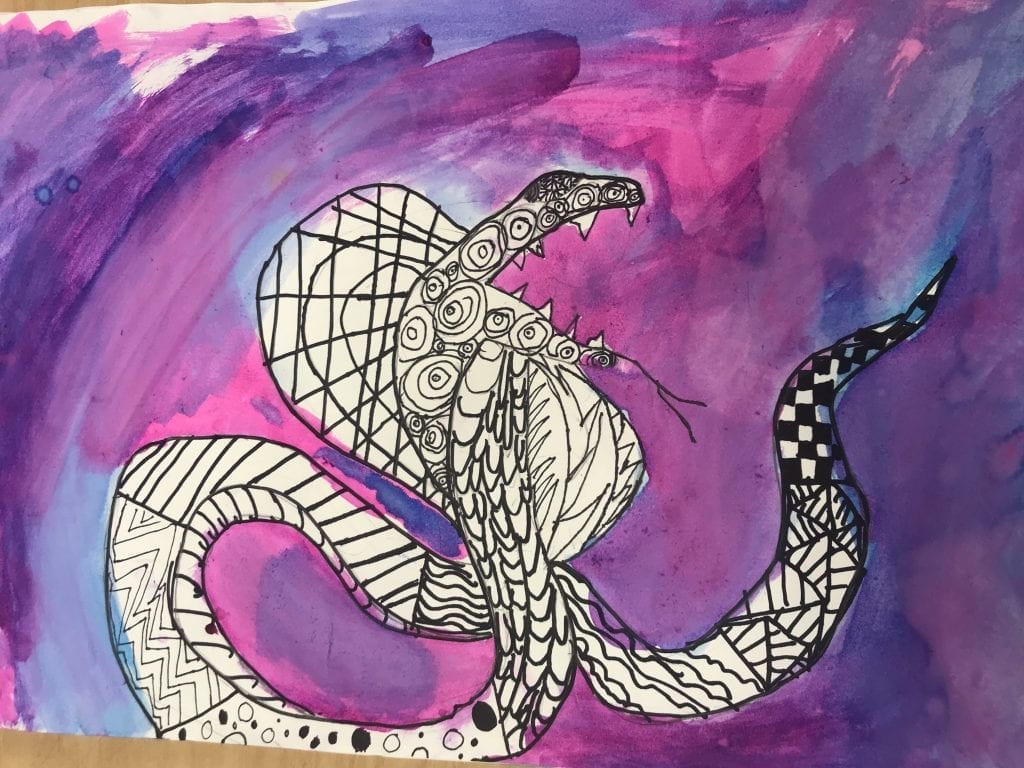 Fourth Grade Zentangle Animals – Art With Ms. Bruce
