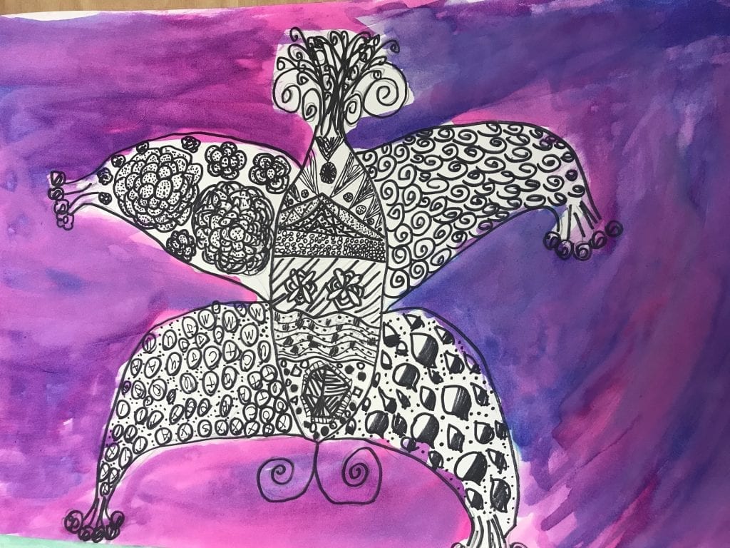 Fourth Grade Zentangle Animals – Art With Ms. Bruce