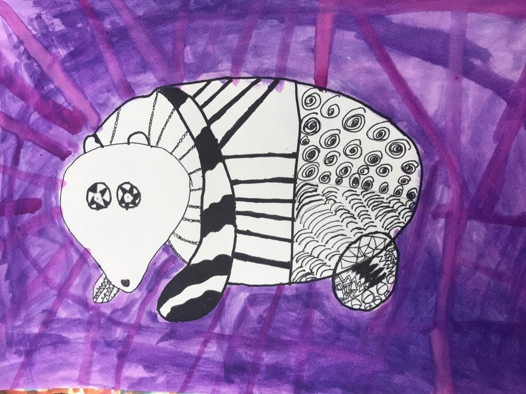 Fourth Grade Zentangle Animals – Art With Ms. Bruce