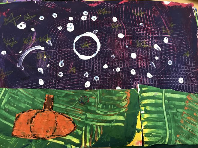 First Grade Secondary Color Pumpkins – Art With Ms. Bruce