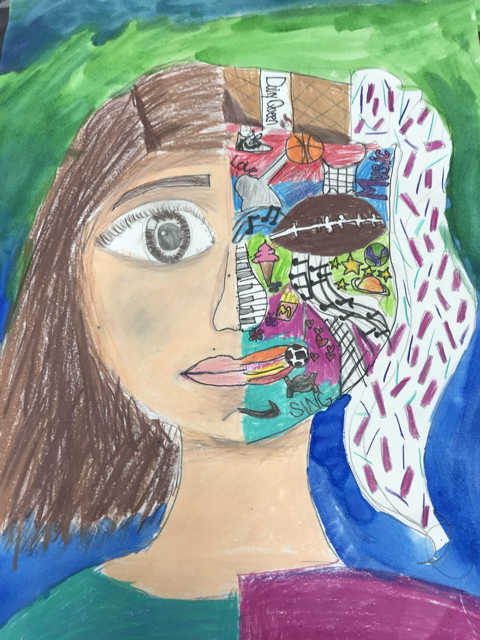 Fifth Grade Self-Portraits – Art With Ms. Bruce