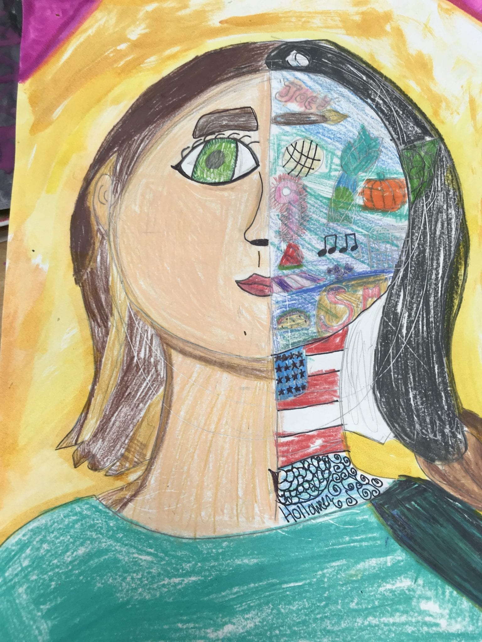 Fifth Grade Self-Portraits – Art With Ms. Bruce