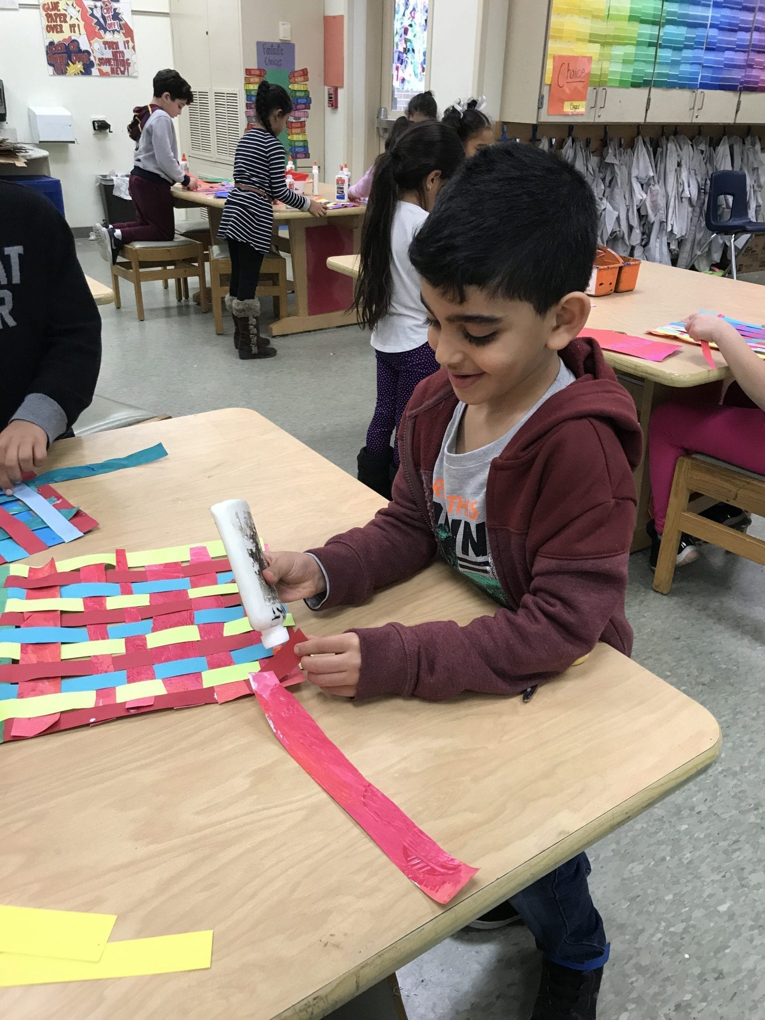 First Grade Paper Weaving – Art With Ms. Bruce