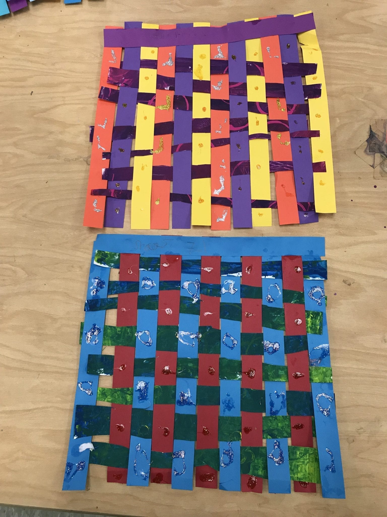 First Grade Paper Weaving – Art With Ms. Bruce