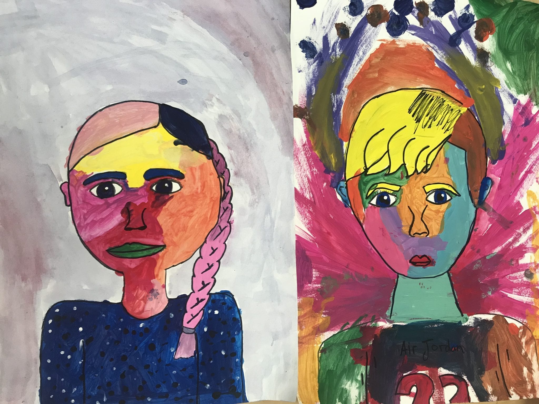 Fourth Grade Fauvism Self Portraits – Art With Ms. Bruce