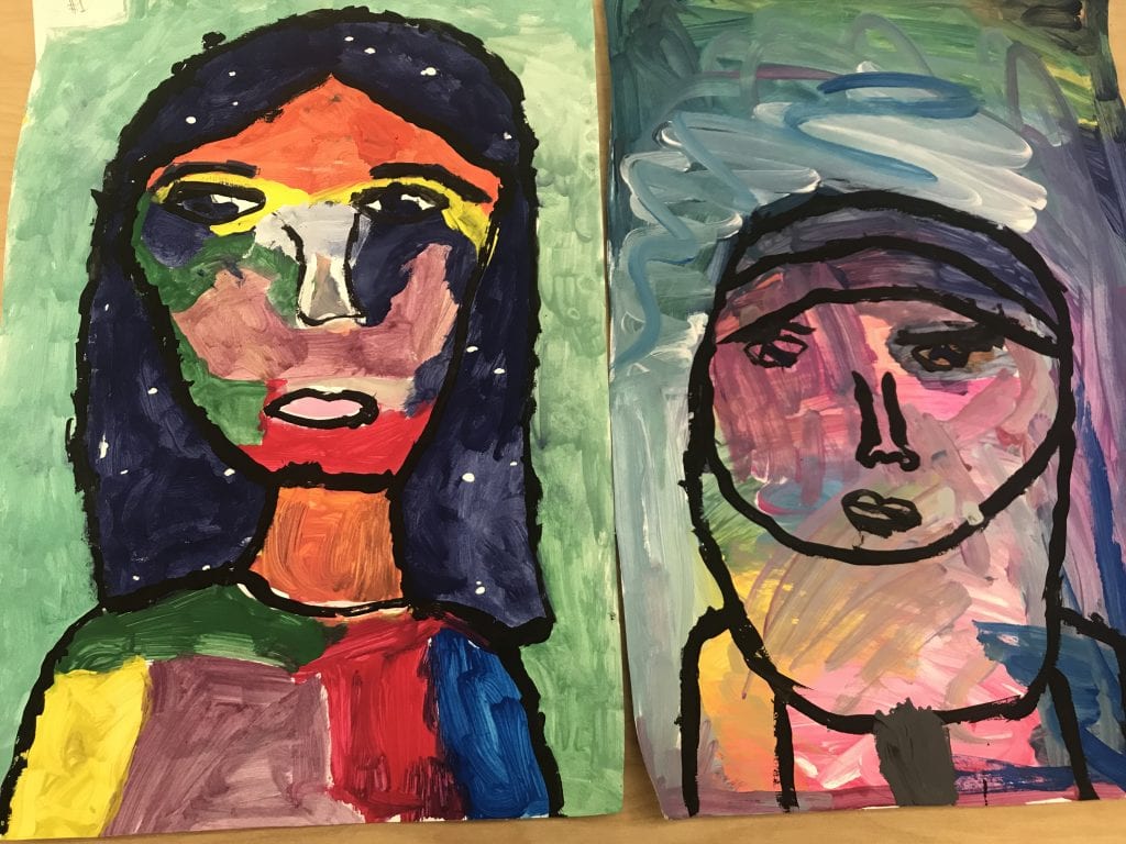 Fourth Grade Fauvism Self Portraits – Art With Ms. Bruce