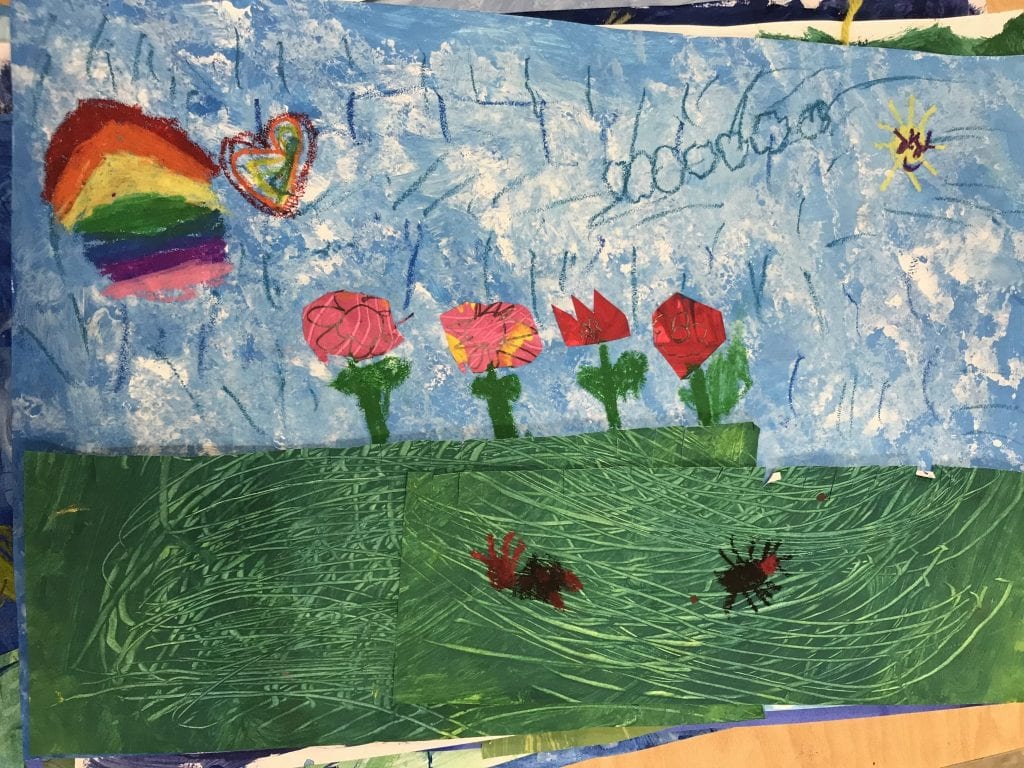 Kindergarten Spring Collages – Art With Ms. Bruce
