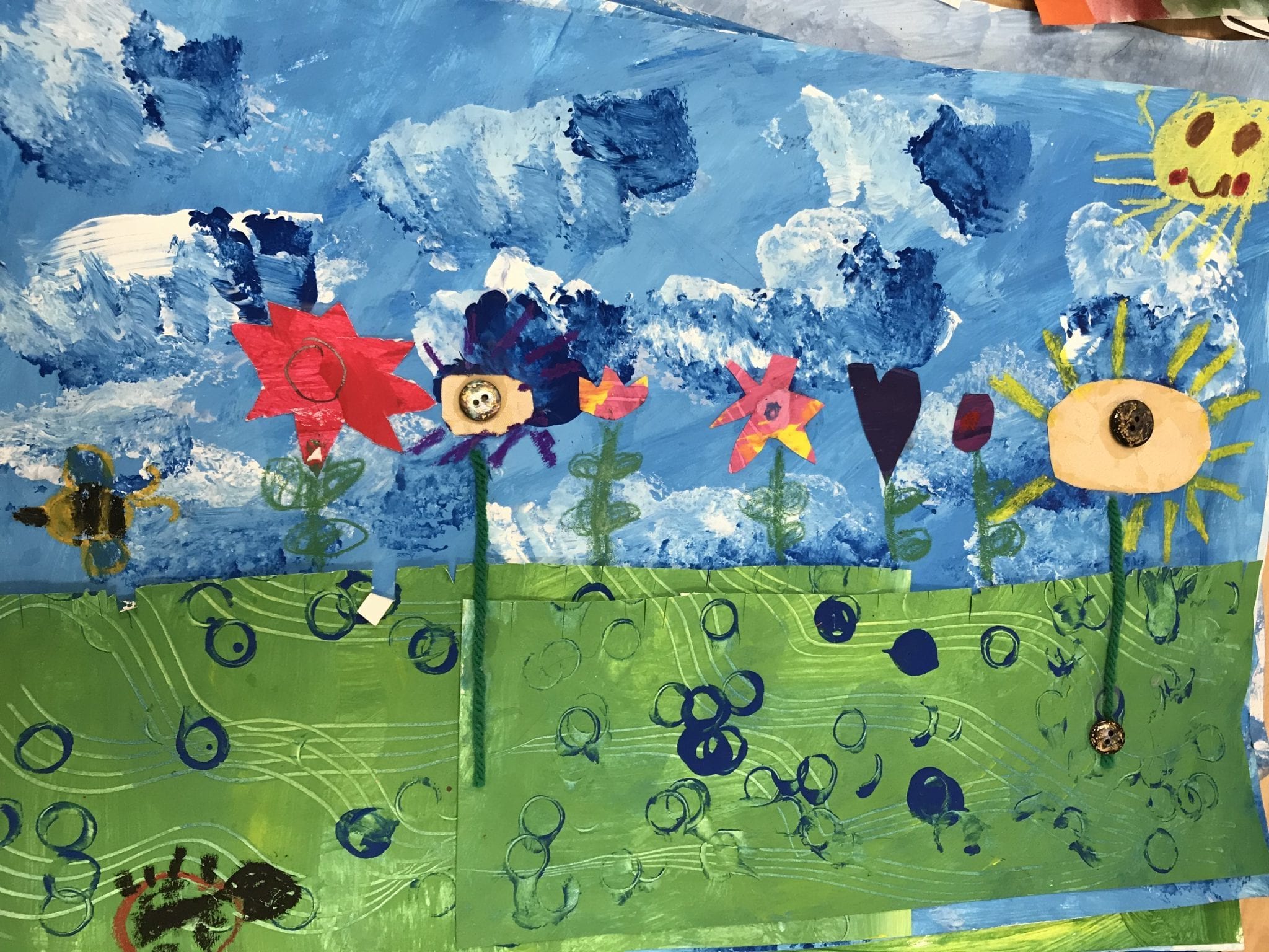 Kindergarten Spring Collages – Art With Ms. Bruce
