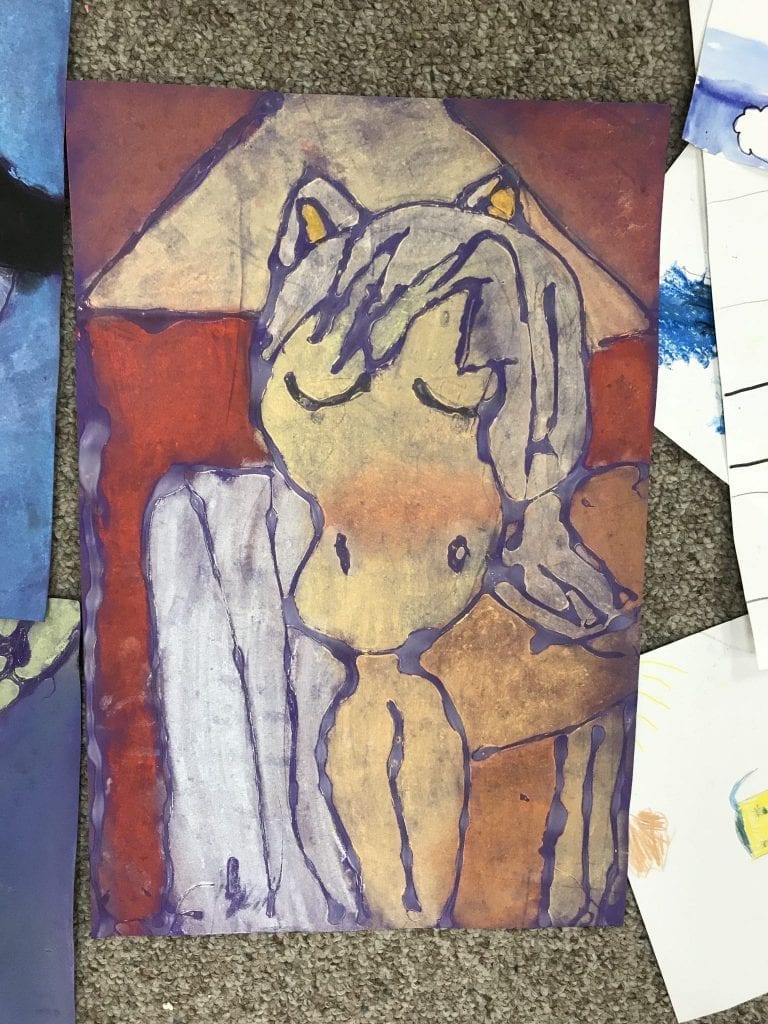 Third Grade Chalk Animals – Art With Ms. Bruce