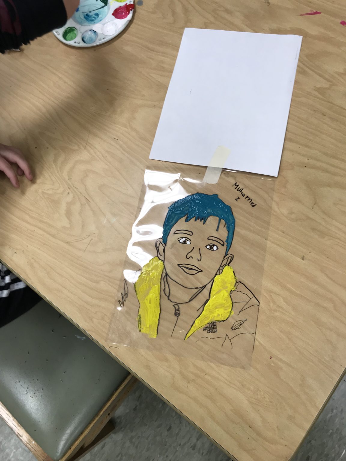 Fifth Grade Symbolically-Colored Self-Portraits – Art With Ms. Bruce