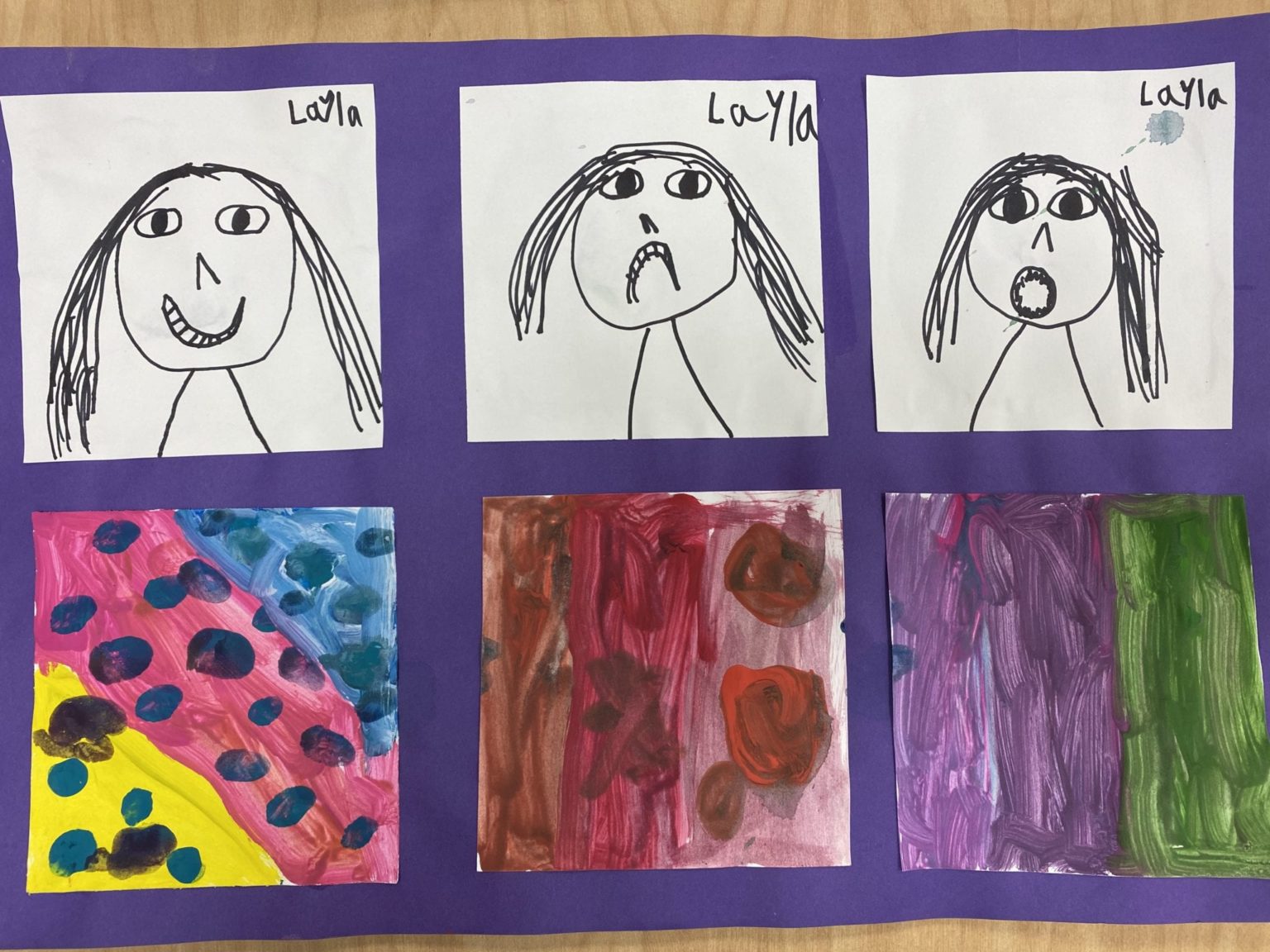 Kindergarten Shows Emotions – Art With Ms. Bruce