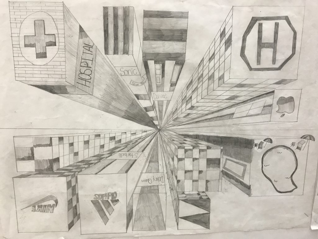 One Point Perspective: Cities!! | Mrs. Atkinson